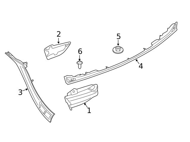 Genuine BMW 63219854651 Cargo Area Light - BMW | 63217481205