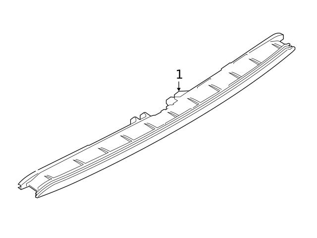 Genuine BMW 63257439015 Center High Mount Stop Light; Rear - BMW