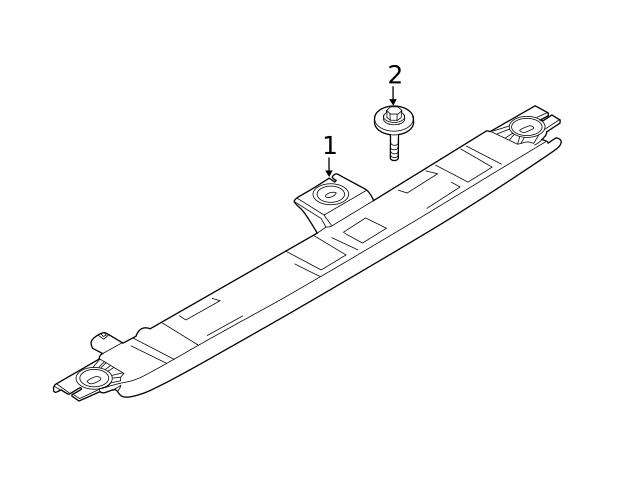 Genuine BMW 63257491365 Center High Mount Stop Light - BMW