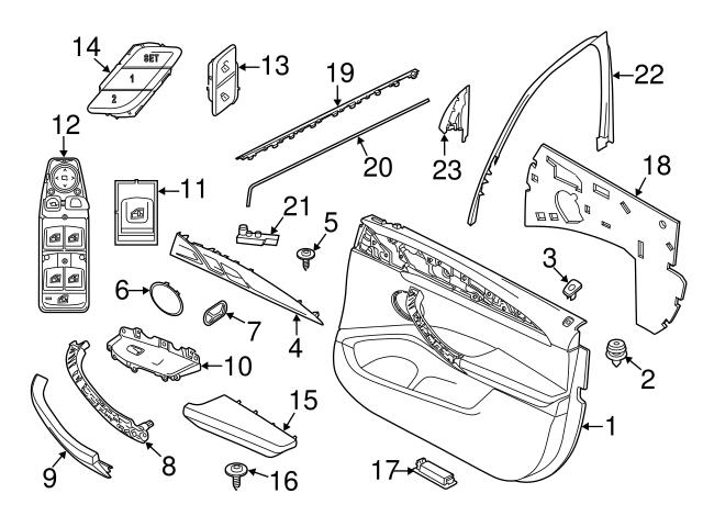 Genuine BMW 63316824242 Courtesy Light Connector; Right - BMW