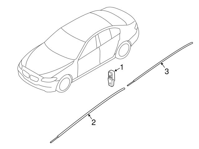 Genuine BMW 63319213415 Lighting Control Module; Left, Right - BMW