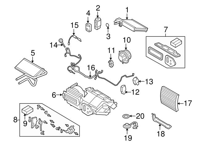 Genuine BMW 64119188992 Heater Core - BMW