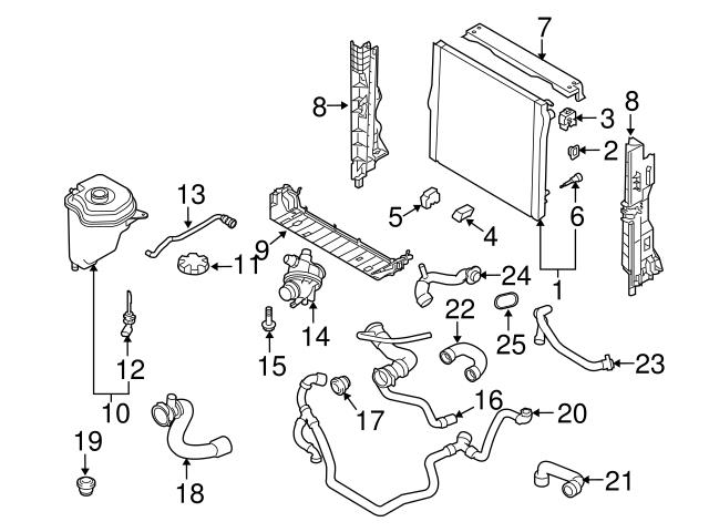 Genuine BMW 64219124729 Heater Inlet & Outlet Hose Clamp - BMW
