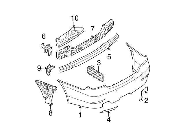 Genuine BMW 64229303806 Dashboard Air Vent; Left, Right - BMW | 64226910722