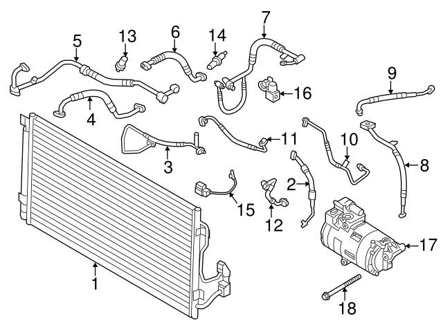 Genuine BMW 64536804735 A/C Condenser - BMW | 64539305933