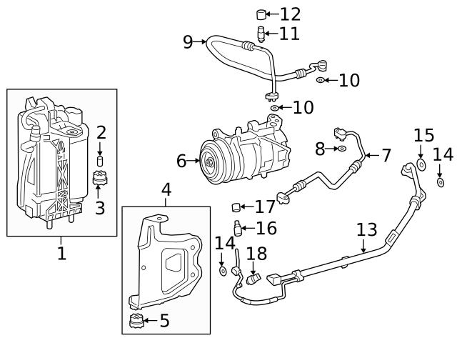 Genuine BMW 64536805342 A/C Condenser - BMW | 64505A5CC69