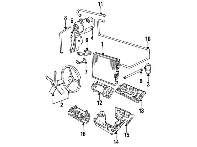 Genuine BMW 64538390690 A/C Refrigerant Hose - BMW | 64531379008 ...