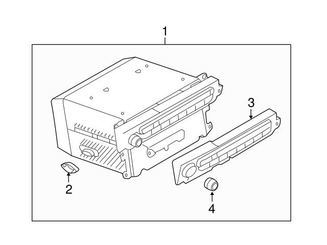 Genuine BMW 65129228309 Radio Module Interface - BMW