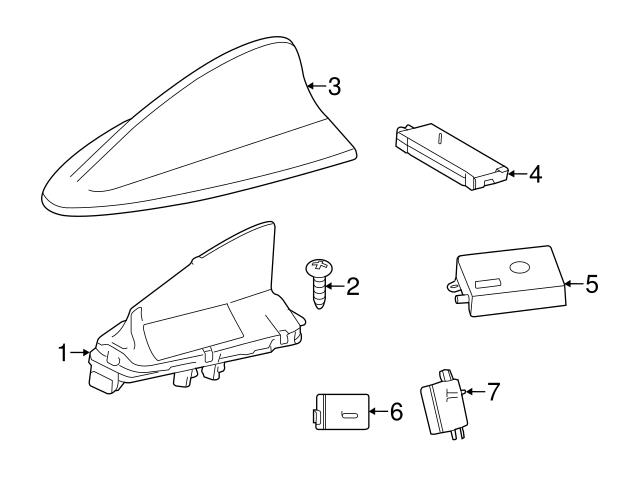 Genuine BMW 65202622341 GPS Navigation Control Module - BMW ...