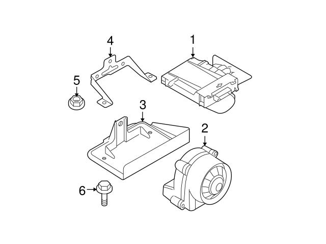 Genuine BMW 65759260874 Anti-Theft Alarm Control Unit - BMW ...