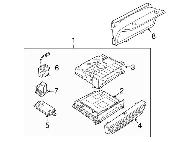 Genuine BMW 65836933200 Cooling Fan Blade - BMW