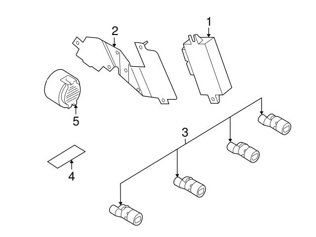Genuine BMW 66202180145 Parking Aid Sensor - BMW | 66200143461 66200309539