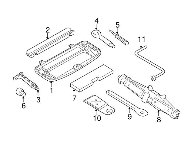 Genuine BMW 72157953893 Tow Hook - BMW | 72157184971