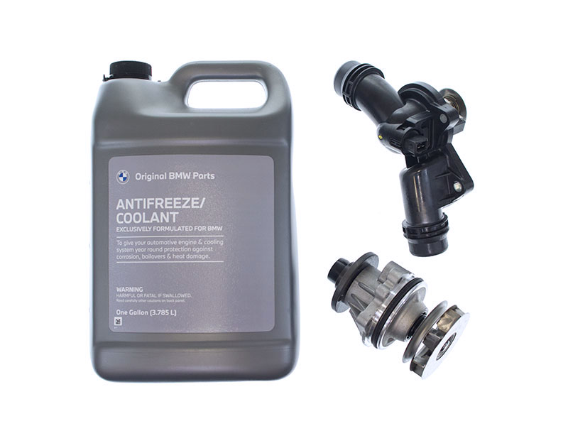 Graf + Mahle Behr BMW1WTRPUMP1KIT Water Pump Kit + Coolant - BMW