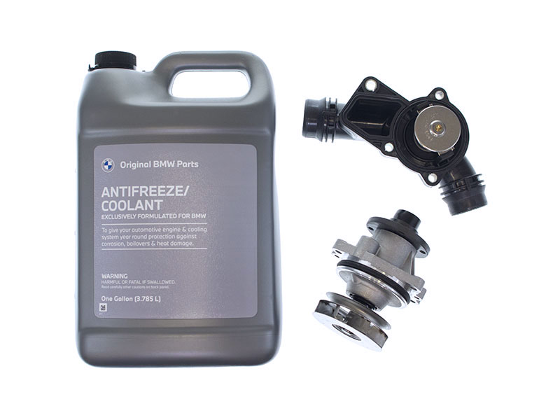Graf + Mahle Behr BMW1WTRPUMP1KIT Water Pump Kit + Coolant - BMW