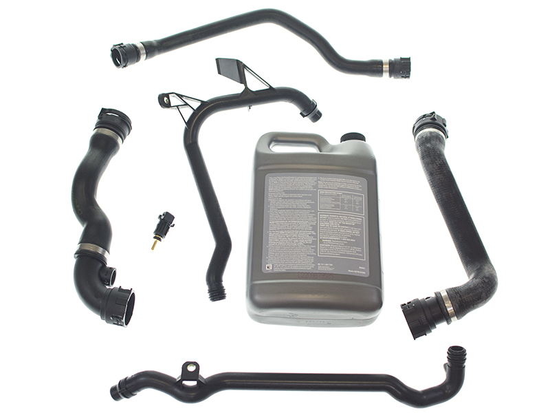 AAZ Preferred BMWHOSE1KIT Coolant Hose; Radiator, Exp Tank, and Heater ...