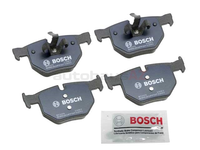 Bosch QuietCast BP1170 Brake Pad Set; Rear - BMW | 34216790762 BC1170 ...