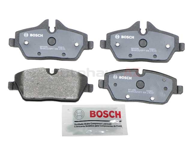 Bosch QuietCast BP1308 Brake Pad Set; Front - Mini | 34116772892 ...