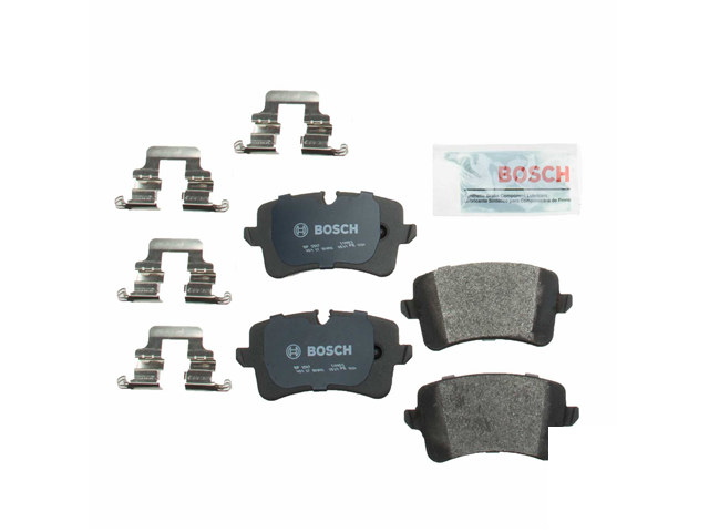 Bosch Quiet Cast BP1547 Brake Pad Set; Rear - Audi | 4G0698451 4G0698451H