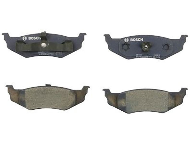 Bosch Quiet Cast BP658 Brake Pad Set; Rear