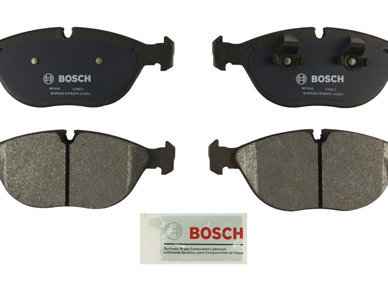 Bosch QuietCast BP682 Brake Pad Set; Front; OE Supplier Compound ...