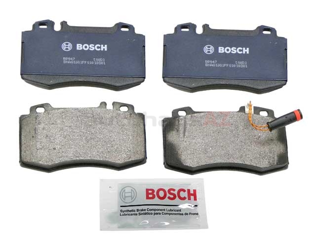 Bosch QuietCast BP847A, BP847 Brake Pad Set; Front; OE Supplier ...