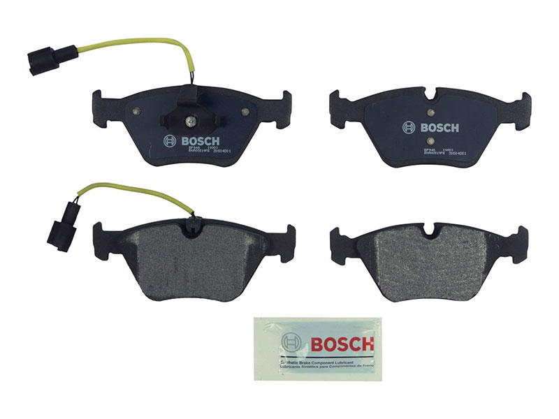 Bosch QuietCast BP946 Brake Pad Set; Front; OE Supplier Compound - BMW ...
