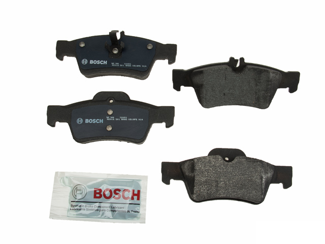 Bosch QuietCast BP986 Brake Pad Set; Rear; OE Supplier Compound ...
