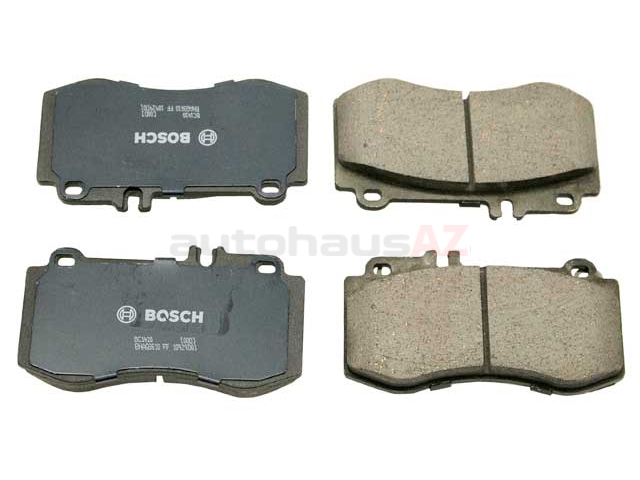 Bosch Quietcast 0074206420, BC1420 Brake Pad Set; Front - Mercedes