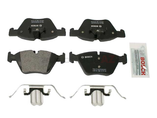Bosch Quietcast 34116777772, BP1061A Brake Pad Set; Front - BMW