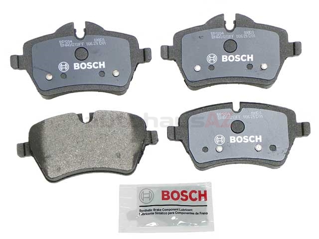Bosch Quietcast 34119808705, BP1204 Brake Pad Set; Front - Mini ...