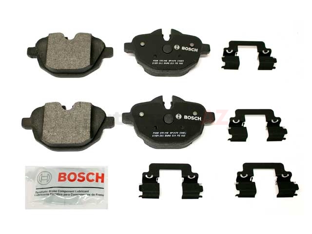 Bosch Quietcast 34216796741, BP1473 Brake Pad Set; Rear - BMW