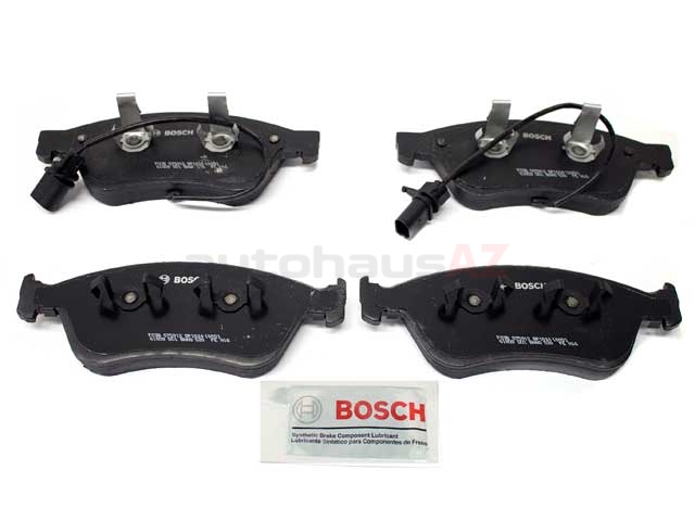 Bosch Quietcast 4E0698151, BP1024 Brake Pad Set; Front - Audi, VW ...