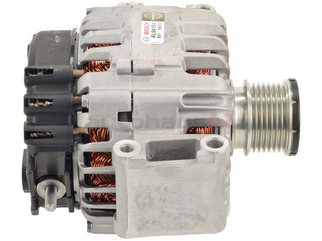 Bosch 642154080283, AL9415X Alternator; 220 Amp - Mercedes | 6421540802 ...