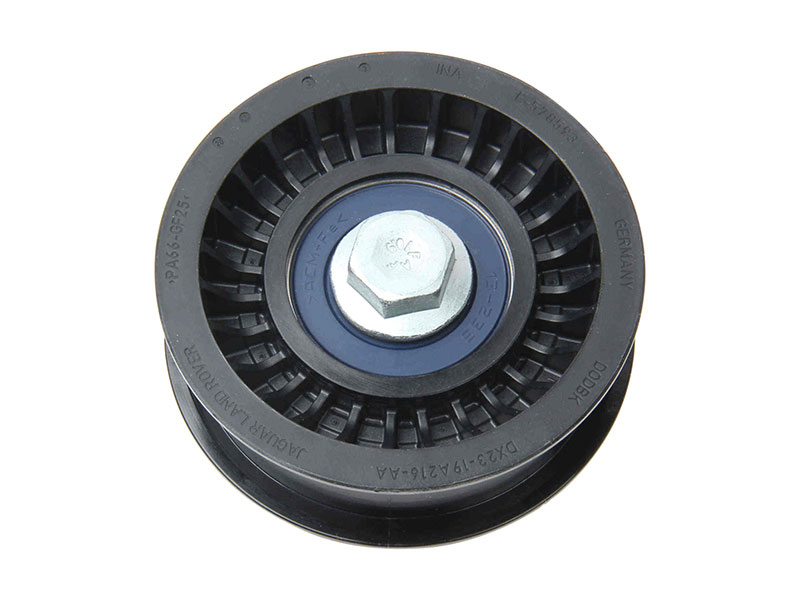 Genuine C2D21156 Drive Belt Idler Pulley; Center - Jaguar