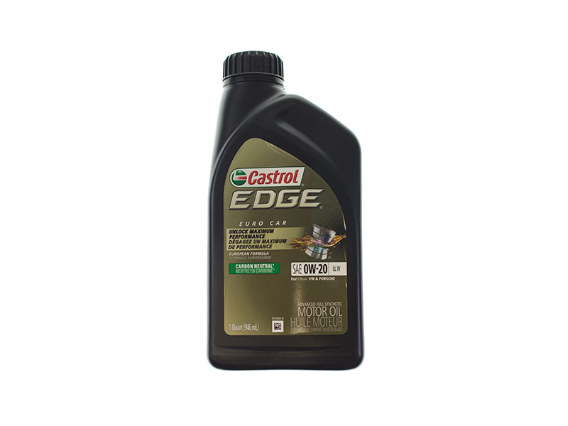 Castrol Edge 15DA5D Engine Oil; 0W-20 Synthetic 1 Quart - Audi, Porsche, VW