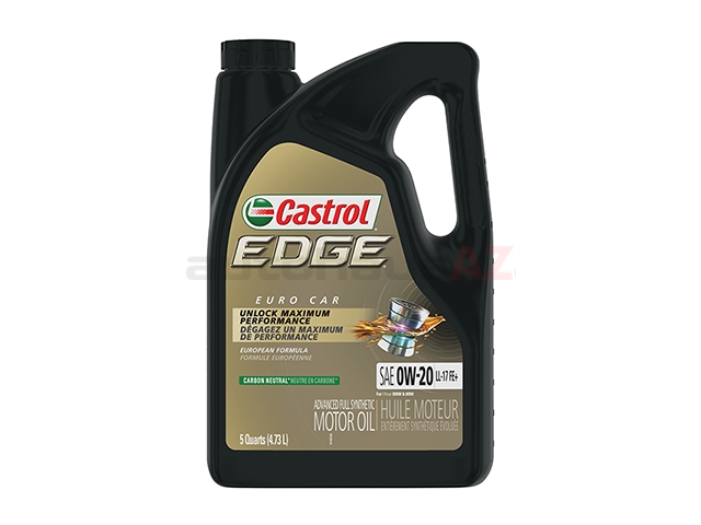 Castrol Edge 15E71C Engine Oil; 0W-20 5 quart - BMW, Mini | 16107D