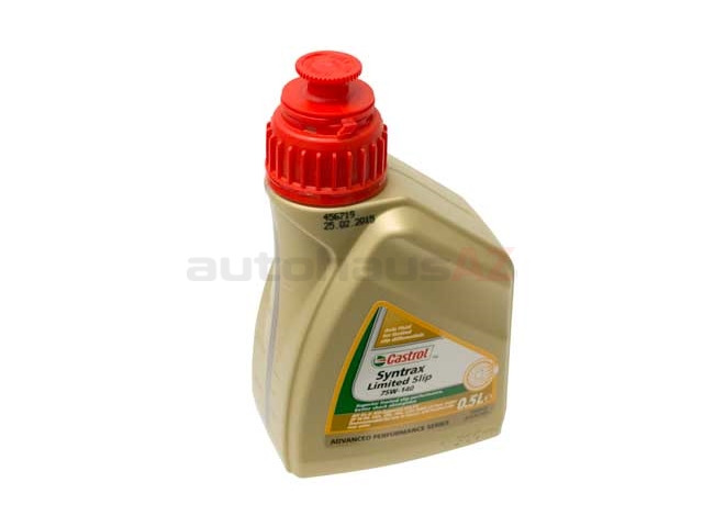 Castrol SYNTRAX Limited Slip 83222282583, 159B7B Differential Oil; 75W ...