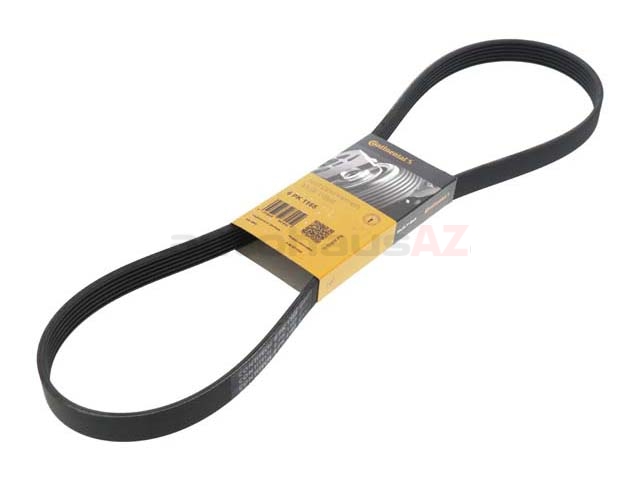 Continental ContiTech 11288646475, 6K1165 V Belt/Drive Belt; 6PK X 1165 ...