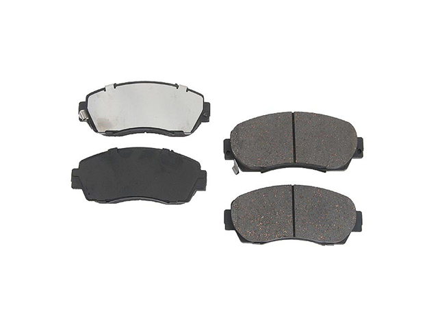 Nissin D1089N, NPO142WSA Brake Pad Set; Front - Acura, Honda