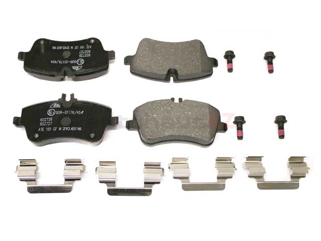 ATE D3059A, 602727 Brake Pad Set; Front - Mercedes | 0034202620 ...