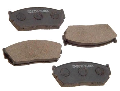 PBR-Repco Deluxe D351D Brake Pad Set; Front; Organic Compound | D355D ...