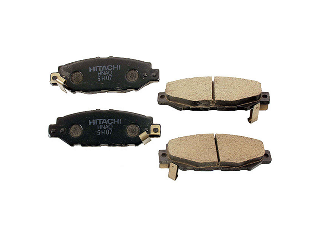 Hitachi D741H, NDP213C Brake Pad Set; Rear - Lexus, Toyota