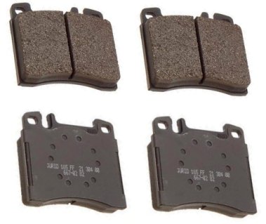 Jurid D768J Brake Pad Set; Front; OE Compound | 0024200320 0054203220 ...