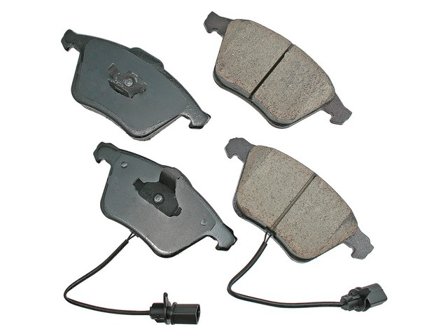 Akebono Euro D81111EUR Brake Pad Set; Front - Audi | 4F0698151D EUR1111