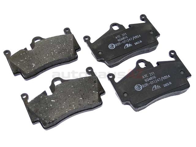 ATE D81134A, 604816 Brake Pad Set; Rear - Porsche | 98735293900 ...