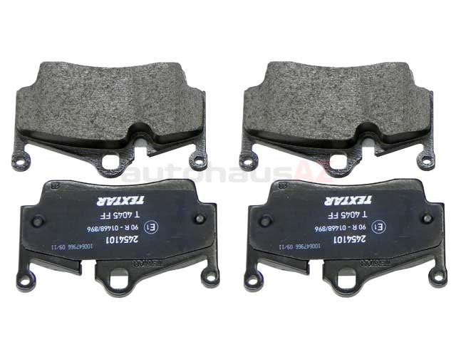 Textar D81134T, 2454101 Brake Pad Set; Rear - Porsche | 98735293900 ...