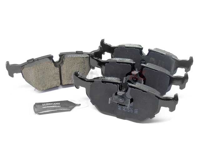 Akebono Euro D8396EUR, EUR396 Brake Pad Set; Rear - BMW | 34211162446 ...