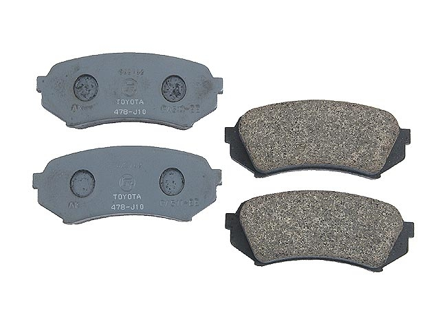 Genuine Toyota D8773OE Brake Pad Set; Rear - Lexus, Toyota | 0446660070 ...