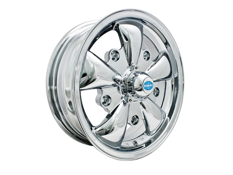 EMPI 00-9686-0 Alu Wheel; 15 inch 5 Spoke Chrome - VW